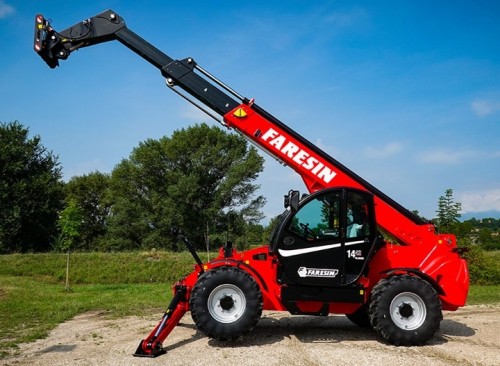 Incarcator cu brat telescopic Faresin 14.42| Utilaje constructii